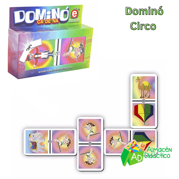 DOMINÓ CIRCO – ALMACEN DIDACTICO DE MEXICO